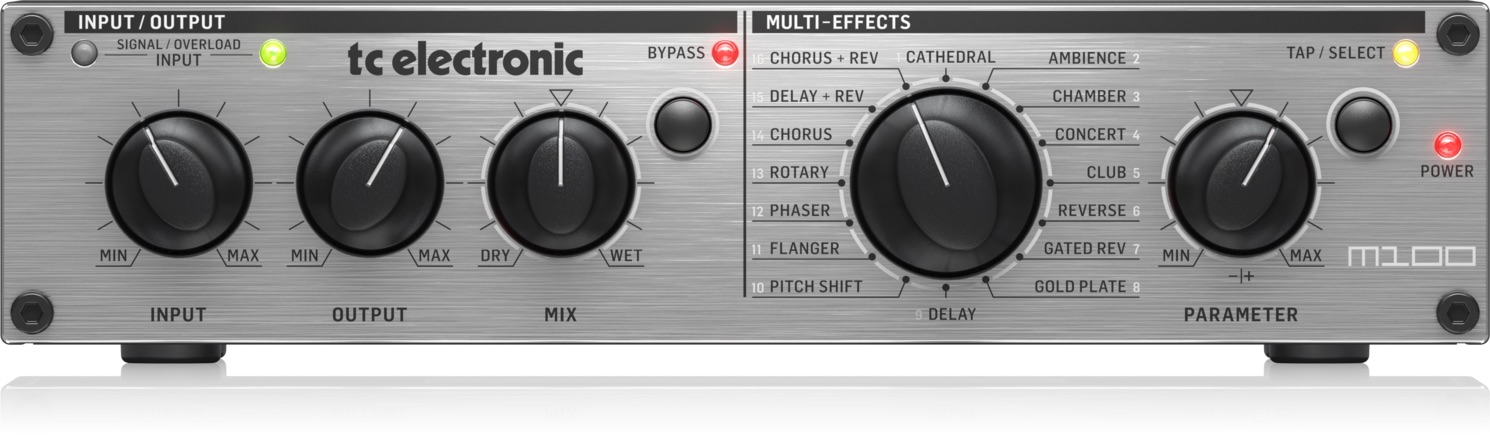 TC Electronic M100: efectos clásicos con control MIDI y precio asequible | Hispasonic